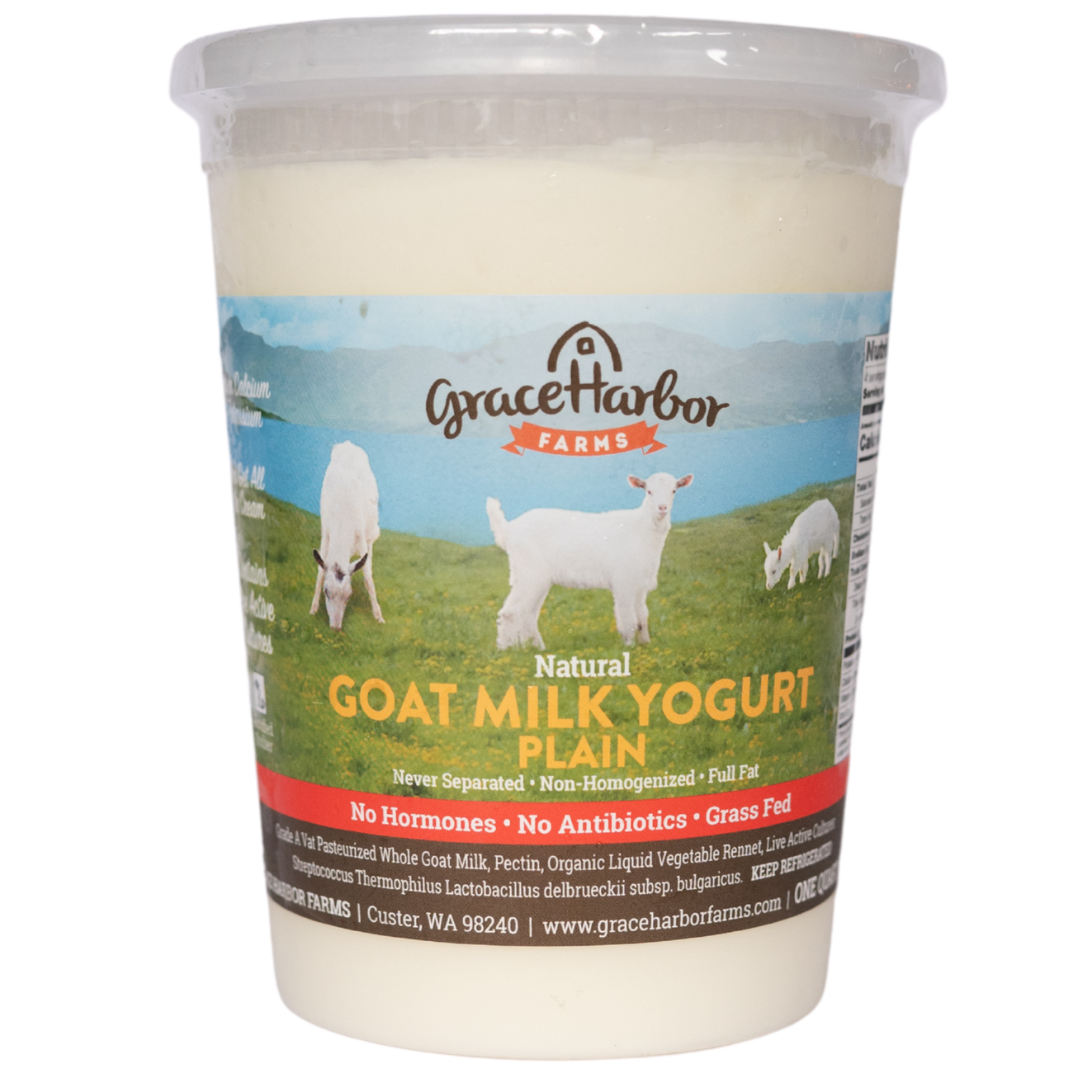 Goat Yogurt 32oz – Grace Harbor Farm